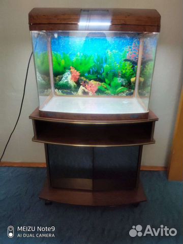 Аквариум с тумбой