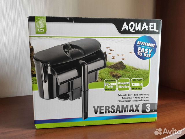 Aquael Versamax FZN-3 - навесной фильтр (рюкзачный