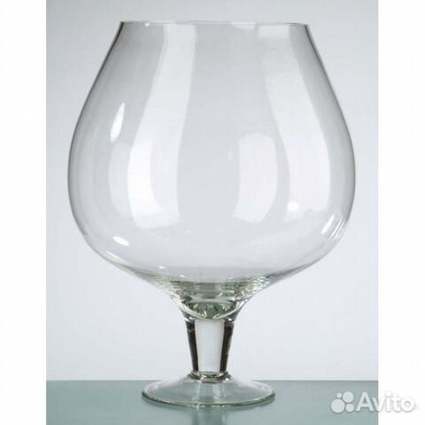 Аквариум-рюмка, ваза-бокал, 10 л