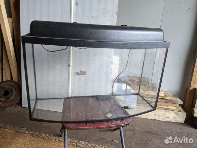 Аквариум 74л с подсветкой