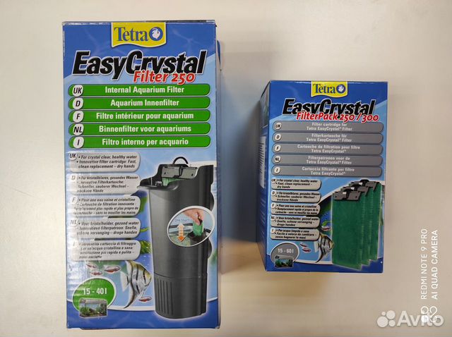 Фильтр для аквариума Tetra Easy Crystal Filter 250