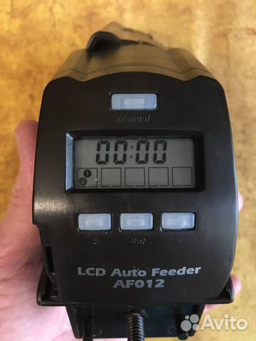 Автоматическая кормушка для рыб LCD AF012