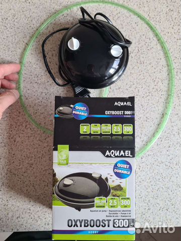 Насос помпа для аквариума Oxyboost 300 plus