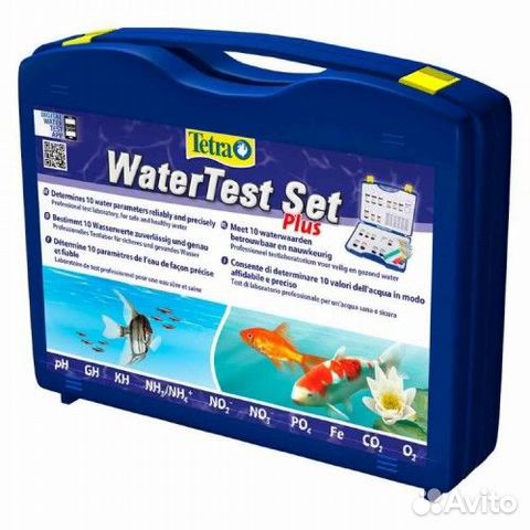 Набор тестов для воды (Tetra) - PH,GH,KH,NO2,сo2