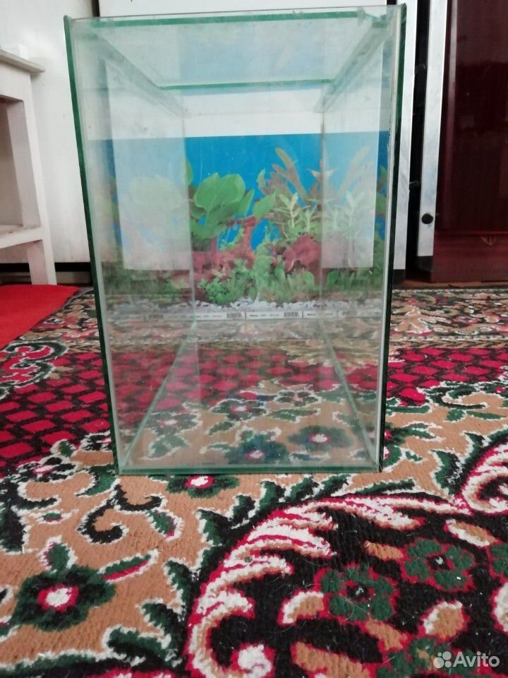 Аквариум-38лит,с укрывными стеклами